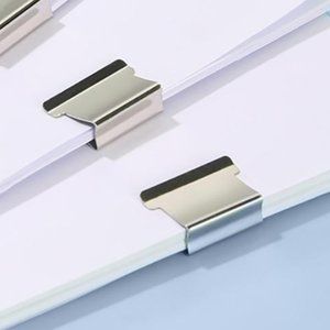 Office | Clam Clip System Better Than Paper Clips Reusable Stainless ...